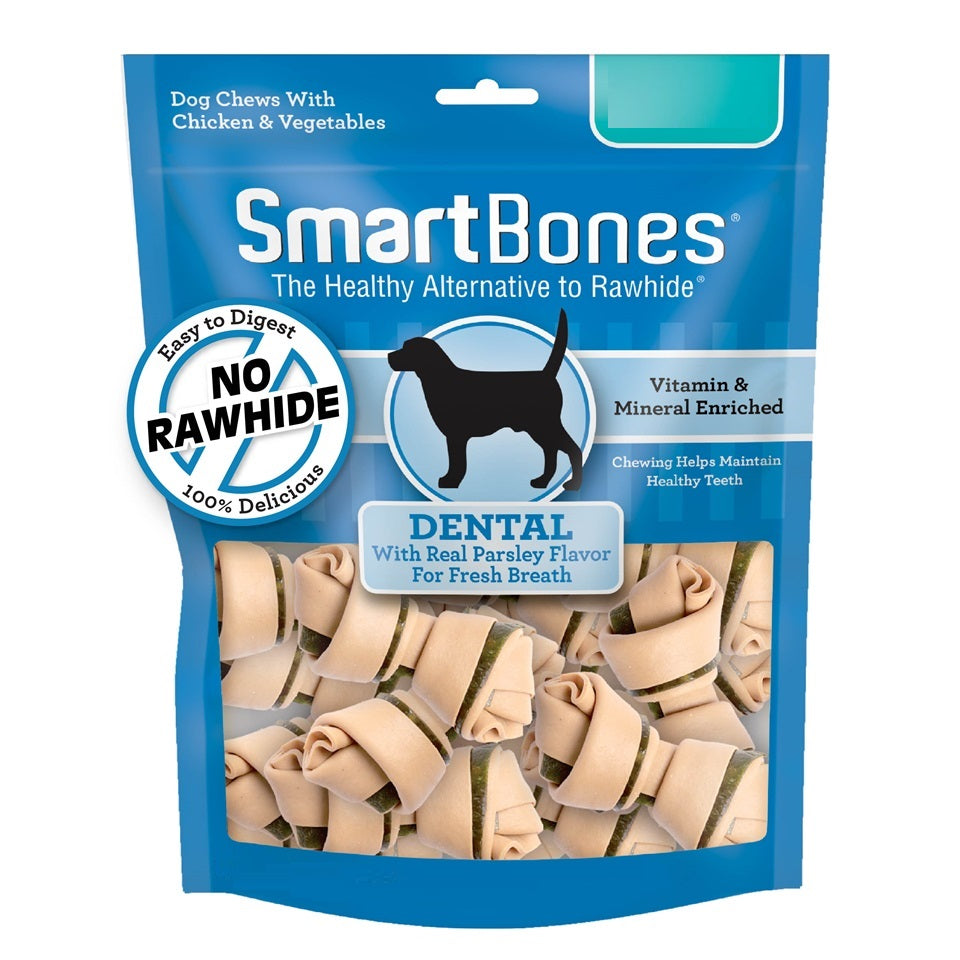 SmartBones Mini Dental Chews 8 Pieces #SBD00220 – SPCA HK