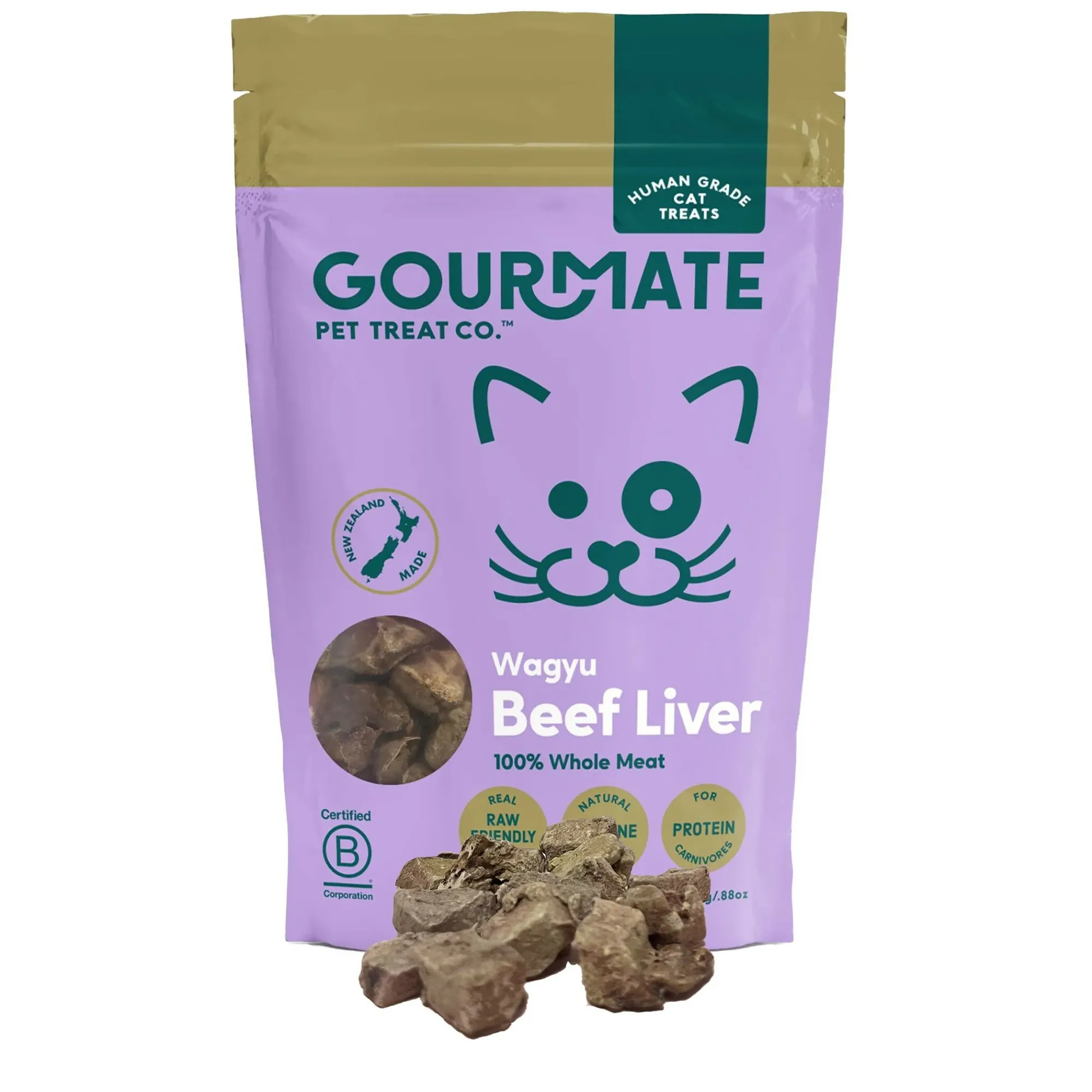 GOURMATE 牛肝 25 克 #GMT-CO2 – SPCA HK
